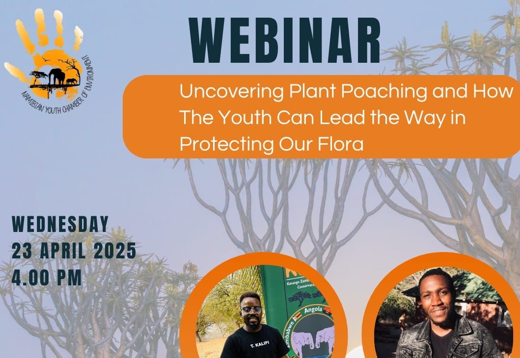 Upcoming Webinar: Plant Poaching in Namibia - Namibian Youth Chamber of ...